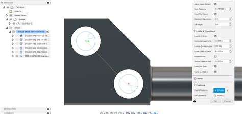 need help with back chamfer of a hole autodesk community