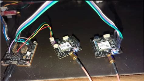 บอร์ด Gnss Zed F9p 01b 01ยอดเยี่ยมทำงาน I2c อนุกรมและ Spi Esp32การ