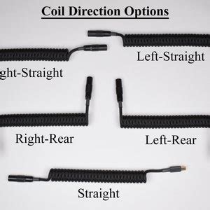 Custom Coiled Mechanical Keyboard Cable Etsy