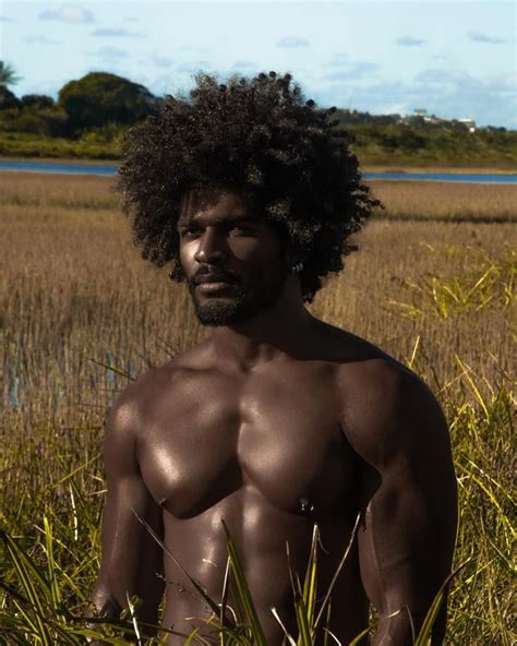 Men With Afros Long Black Man Hair Male Afros Fine Black Men