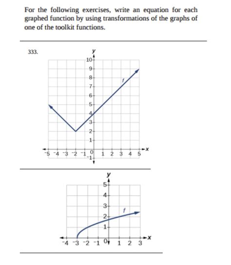 solved for the following exercises write an equation for