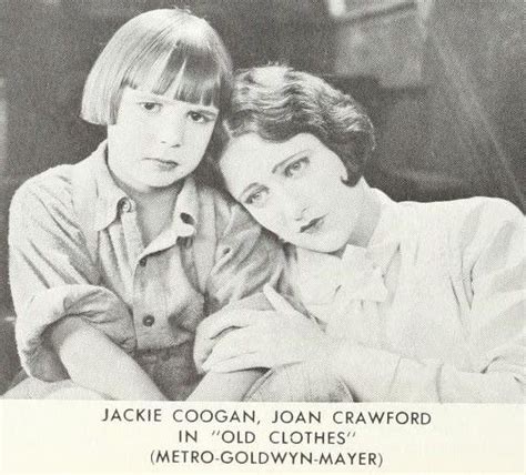 1925 Joan Crawford With Jackie Coogan In Old Clothes Joan Crawford