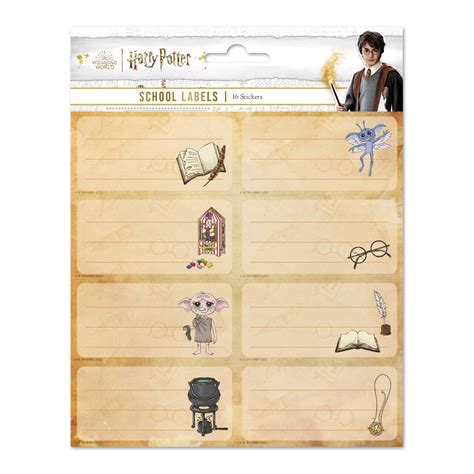 Etiquetas Adesivas Harry Potter Bege · Grupo Erik Editores Sl · El