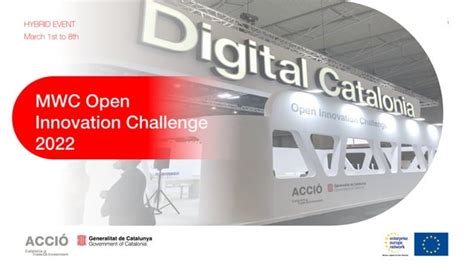 Open Innovation Challenge MWC 2022 PPT