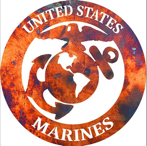 Usmc Logo Stencil