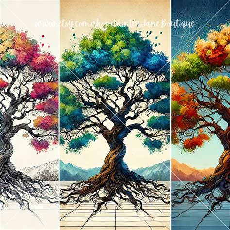 Tree Of Life Print High Resolution Art Print 300dpi Etsy