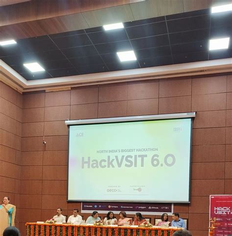 had an incredible experience at hackvsit north india s most influential hackathon khushi kaushik