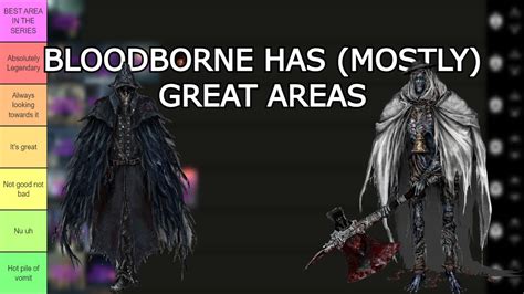 Ranking All Bloodborne Areas I Love This Game Youtube