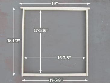 Natural Beekeeping Horizontal Hives Extra Deep Frame DIY