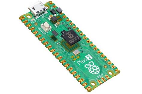 Raspberry Pi Pico 2 Featuring Rp2350 With Arm And Risc V Cores
