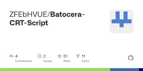 github zfebhvue batocera crt script