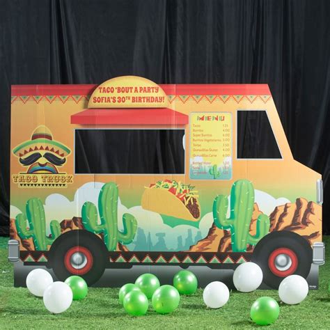 Taco Truck Personalized Small Standee