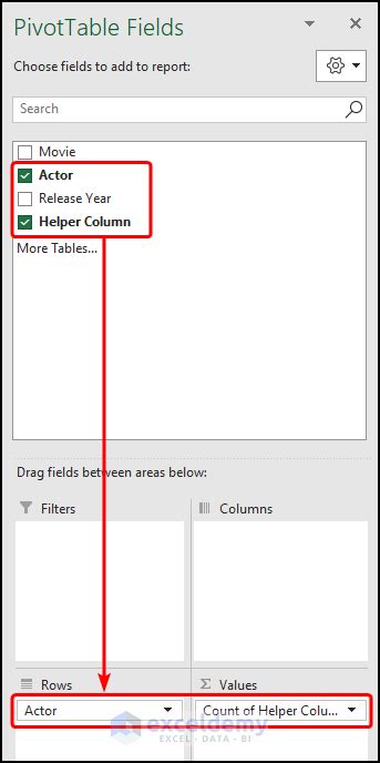How To Count Unique Values Using Excel Pivot Table 3 Ways