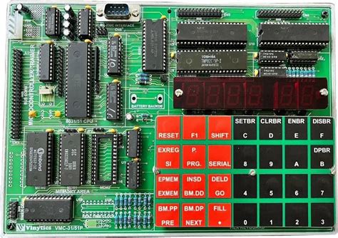 Digital 8051 Microcontroller Training Kit Model Name Number Vmc 8031