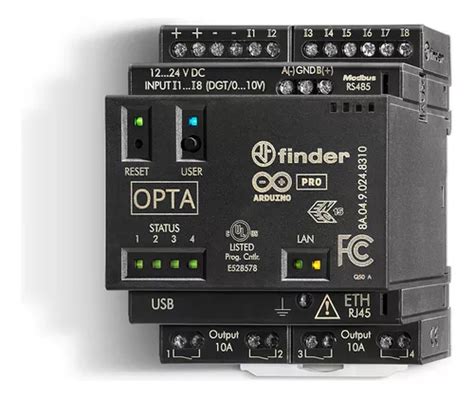 Opta Arduino Advanced Usb C Eth 8diai 4do 10a Mb Rs485 Wifi Cuotas