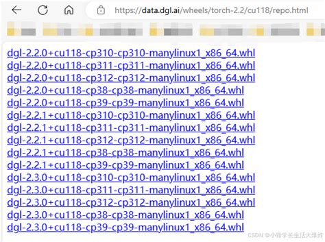 【踩坑】修复报错cannot Find Dgl Libdglsparsepytorch220soimporterror
