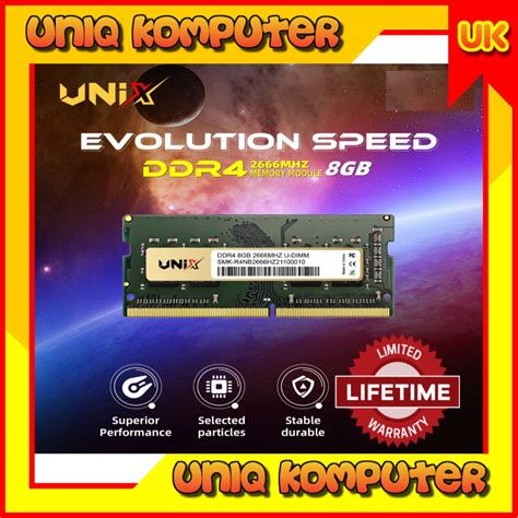 Jual Ddr4 8gb Unix Pc 2666 Ram Laptop Garansi Resmi Shopee Indonesia