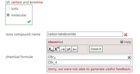 D Carbon And Bromine Ionic Molecular Ionic Compound