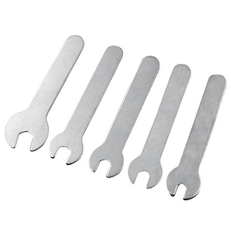 Super Mini Single Open Spanner Wrench Thin Double Headed Thickened Carbon Steel Open End Mini