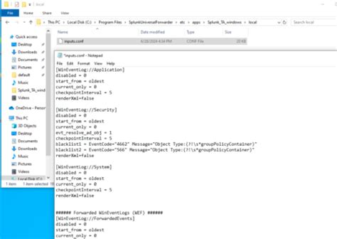 Monitoring Windows Logs With Splunk Universal Forwarder