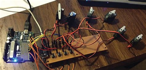little arduino robot hand servo magazine