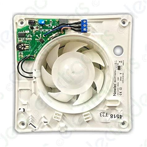 Newlec NLLPF100TA Low Profile Extractor Fan With Timer 100mm 4 Inch On OnBuy