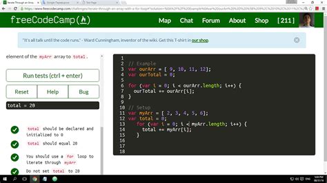 JAVA SCRIPT Loop Help The FreeCodeCamp Forum