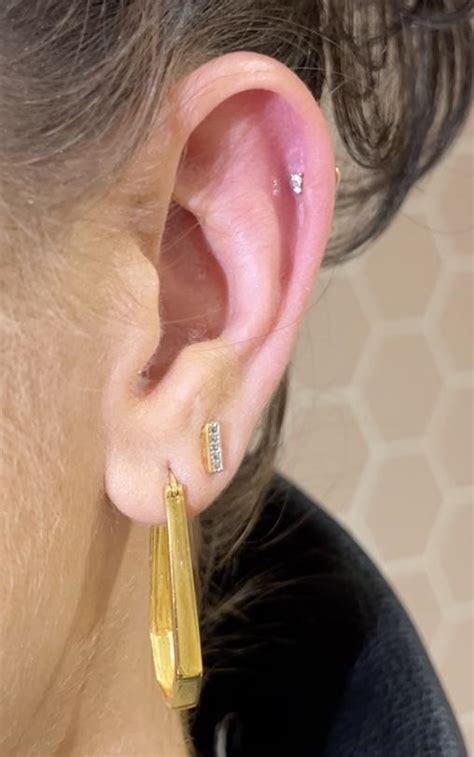 I Just Got A Helix Piercing—heres What I Learnt Who What Wear