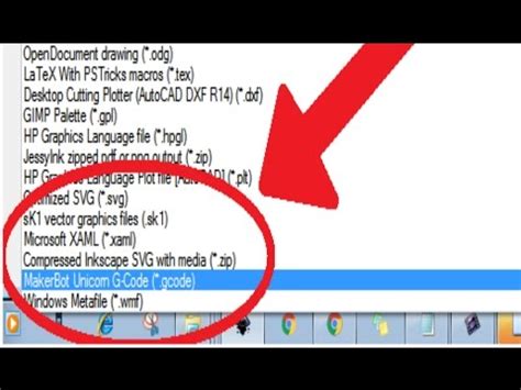 Inkscape Gcode Extension Rcryte