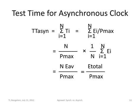 ppt synchronous versus asynchronous testing powerpoint presentation