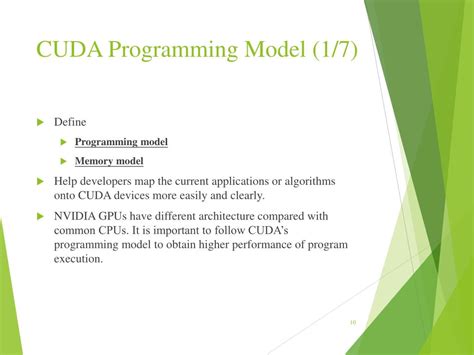 PPT Basic CUDA Programming PowerPoint Presentation Free Download ID