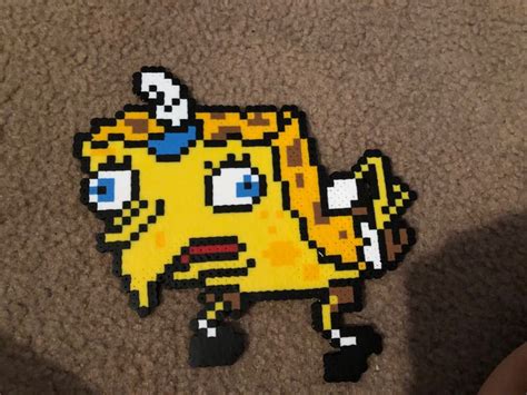 Derpy Spongebob Spongebob Spongebob Memes Kandi Patterns