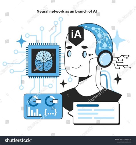 Neural Network Branch Ai Selflearning Computing Stock Vector Royalty Free 2252911791