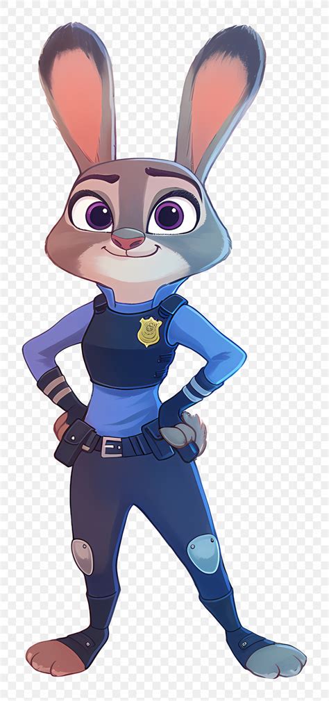 Judy Hopps Cartoon Bunny Police Officer Png 1852x3948px Judy Hopps