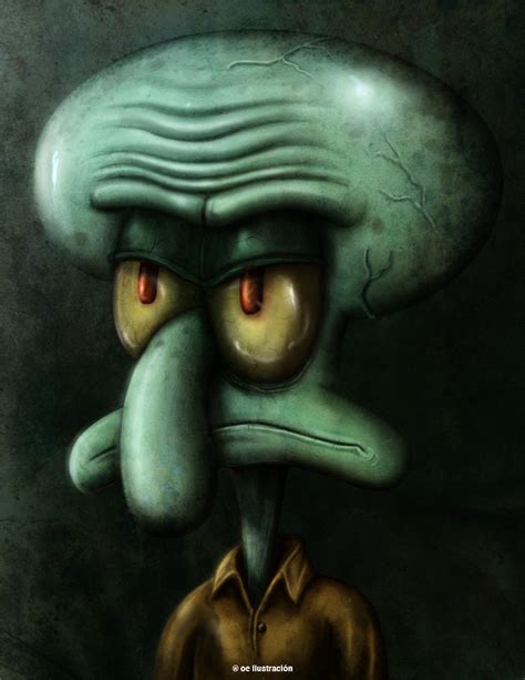 Squidward Tentacles By Fluorescentteddy On Deviantart