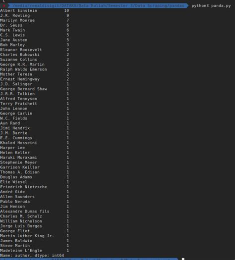 Menyimpan Hasil Scraping Dengan Beautifulsoup Di Python Ke Dalam Format