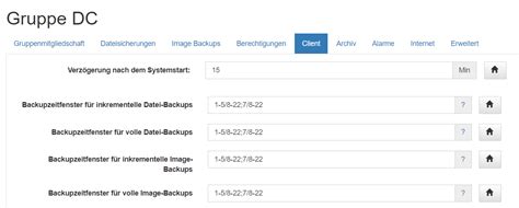 cannot set backup window for image backups server urbackup discourse