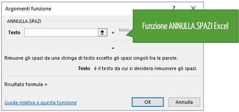 Annulla Spazi Excel Funzione Annullaspazi Excel Per Tutti