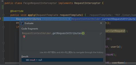 requestcontextholder getrequestattributes return null · issue 2740