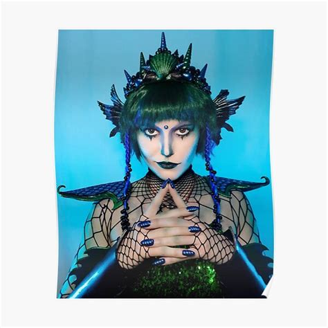 Siren Oc Poster For Sale By Skyiejinxs Redbubble