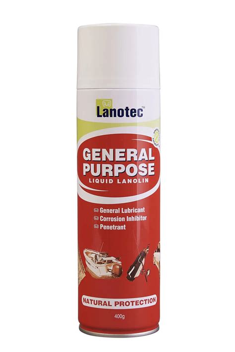 Lanotec General Purpose Liquid Lanolin Lubricant Clean Penetrant Spray