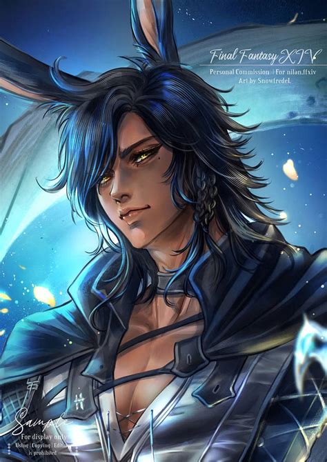 Comm Ffxiv Nilan Viera Bust By Armelia On Deviantart