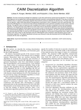 Caim Discretization Algorithm PDF