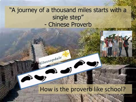 A Journey Of A Thousand Miles Starts Pptx