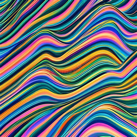 570 Digital Abstract Waves A Futuristic And Abstract Background Featuring Digital Abstract