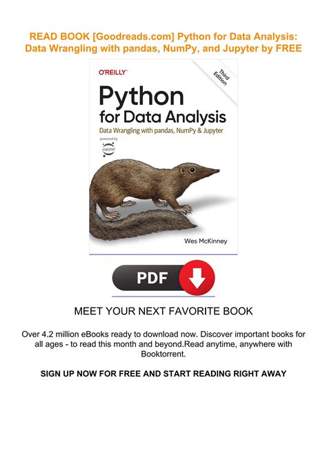 Read Book Python For Data Analysis Data Wrangling By