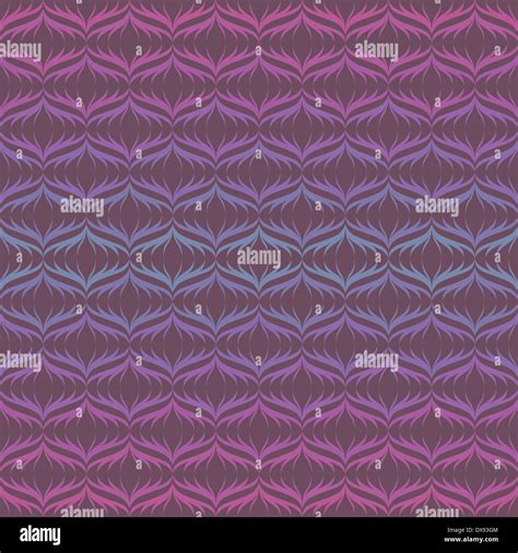 Vector Background Seamless Pattern With Violet Elements Geometric Design Vector Illustration