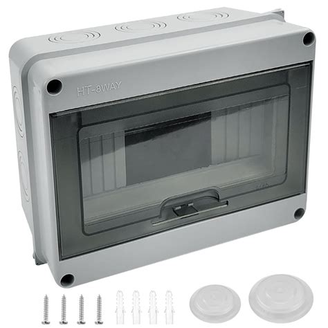 Buy 8 Way Consumer Unit Din Rail Box With Terminals Ip65 Electrical Enclosure Waterproof