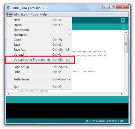 世界最小的arduino——attiny13上手全攻略1c用arduino来下载 Arduino智造