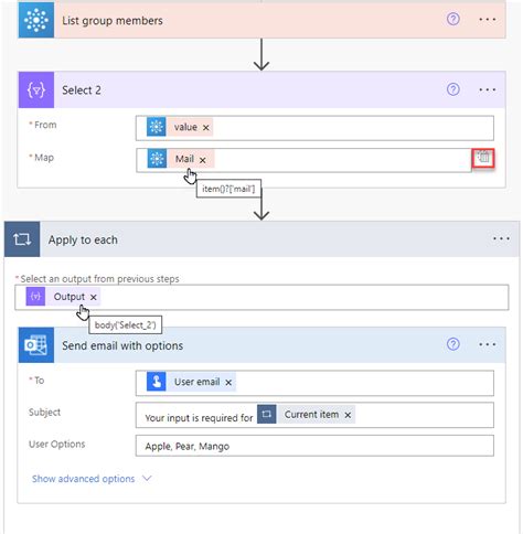 solved flow that sends e mails with options to more peopl power